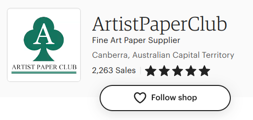 Our Quality Art Supplies - Artist Paper Club